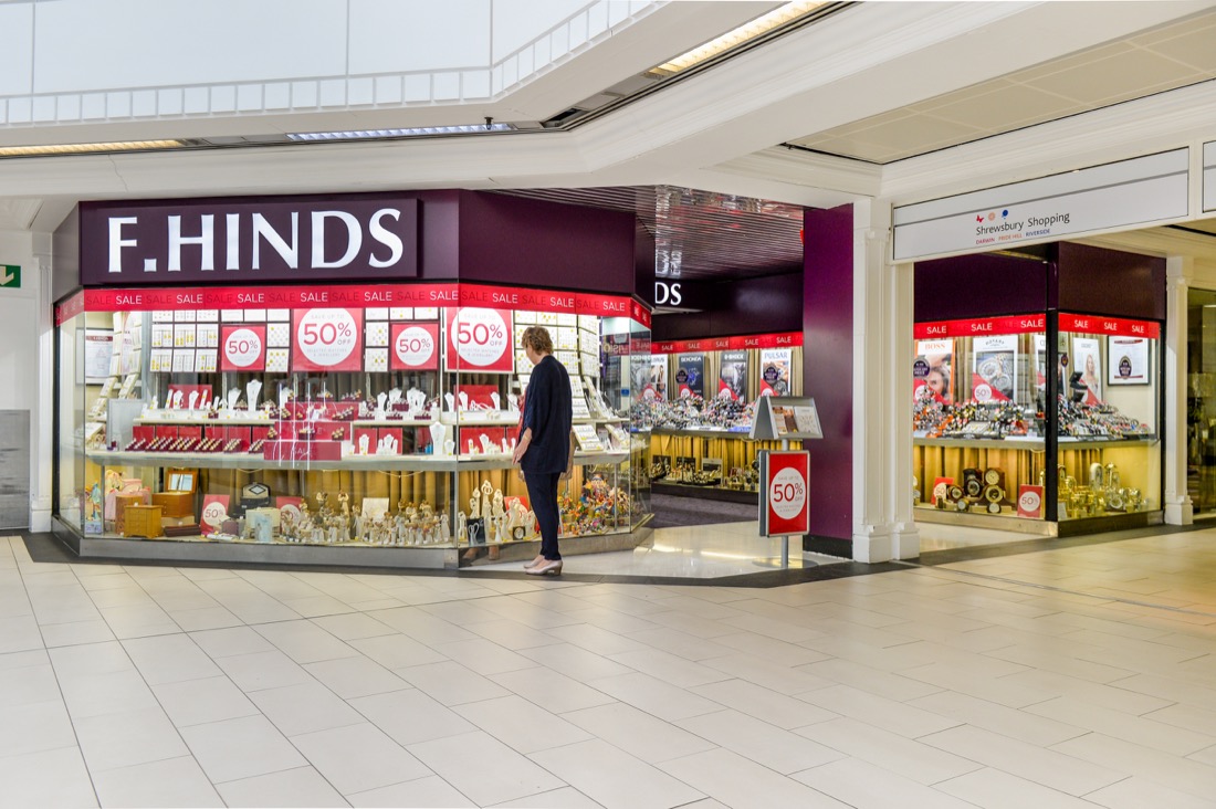 F.Hinds - Shrewsbury Shopping