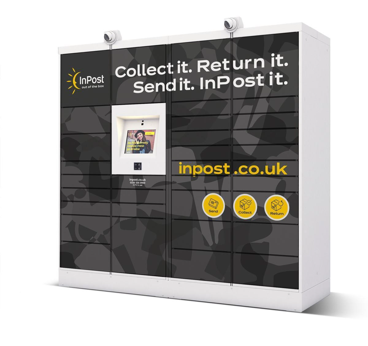 Collect Return Send InPost Shrewsbury Shopping Collect Return Send InPost Shrewsbury Shopping